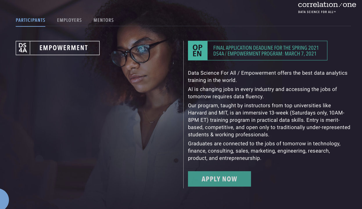 Data Science for All Empowerment Program - Modestly Magnificent
